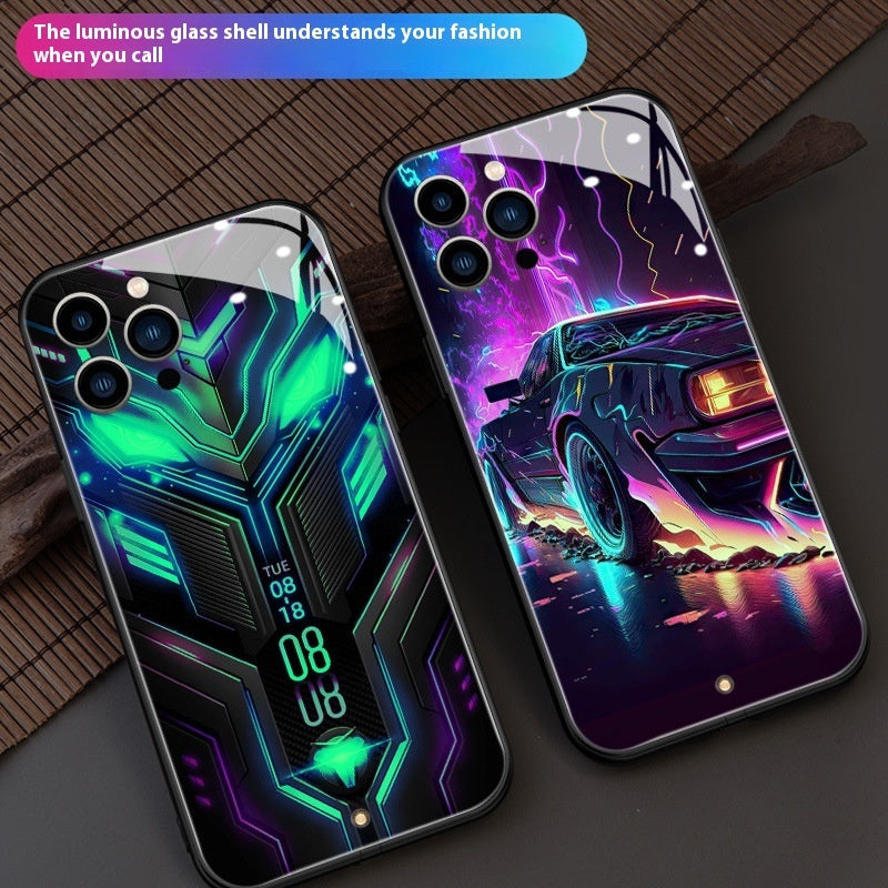 Racing Car Creative Style Light Phone Case – Gloriigo