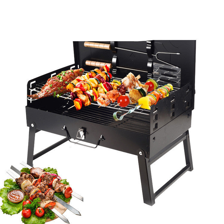 Portable Charcoal Grill Folding Box Grill – Gloriigo