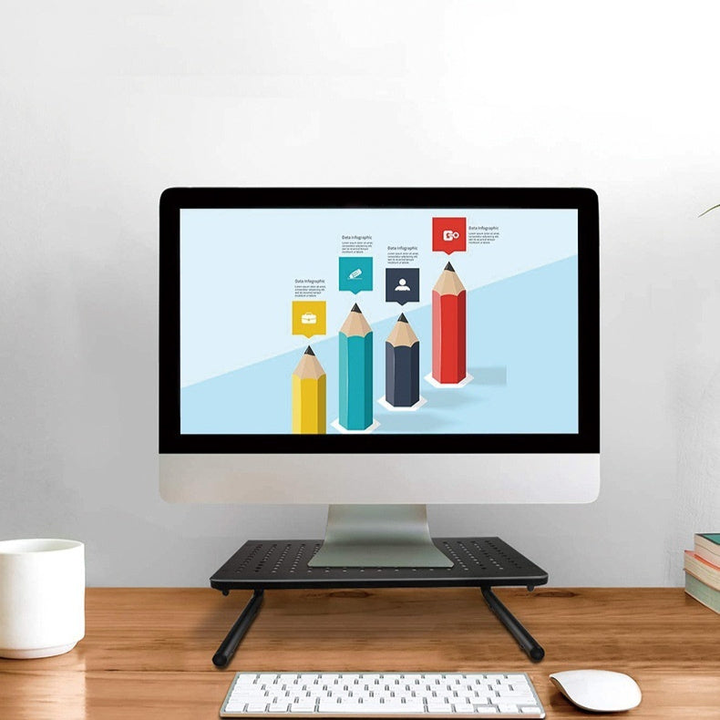 Elevated Laptop Desktop Base Storage Rack – Gloriigo